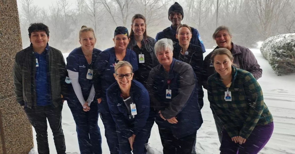Caring (and Dancing) Through the Snow | AdventHealth News and Stories